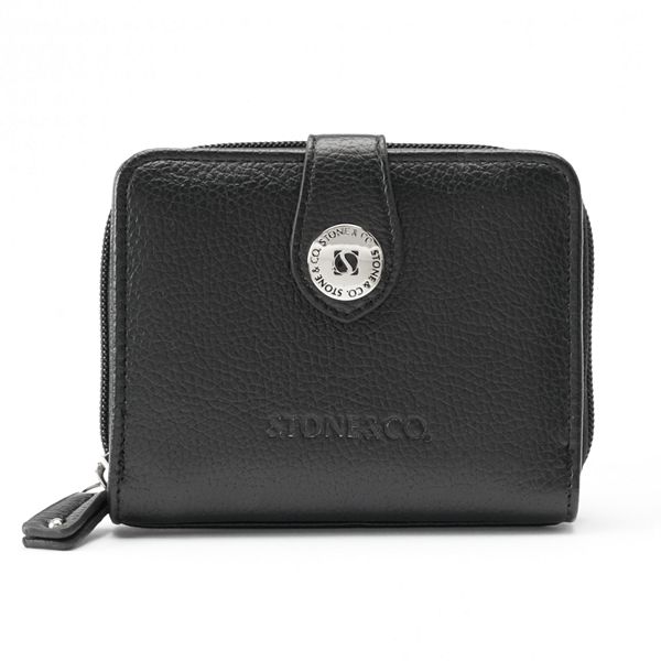Stone & Co. Leather Small Indexer Wallet