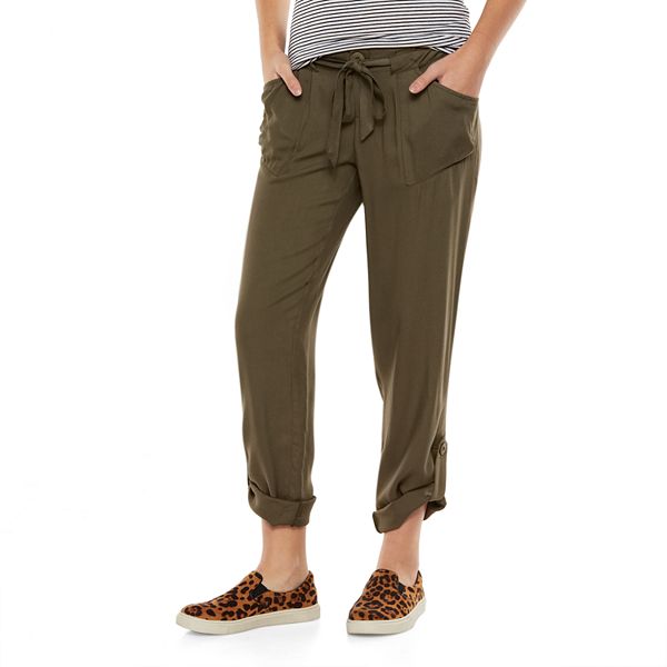 Rewind Crop Soft Pants - Juniors
