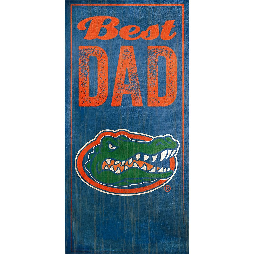 Florida Gators Best Dad Sign