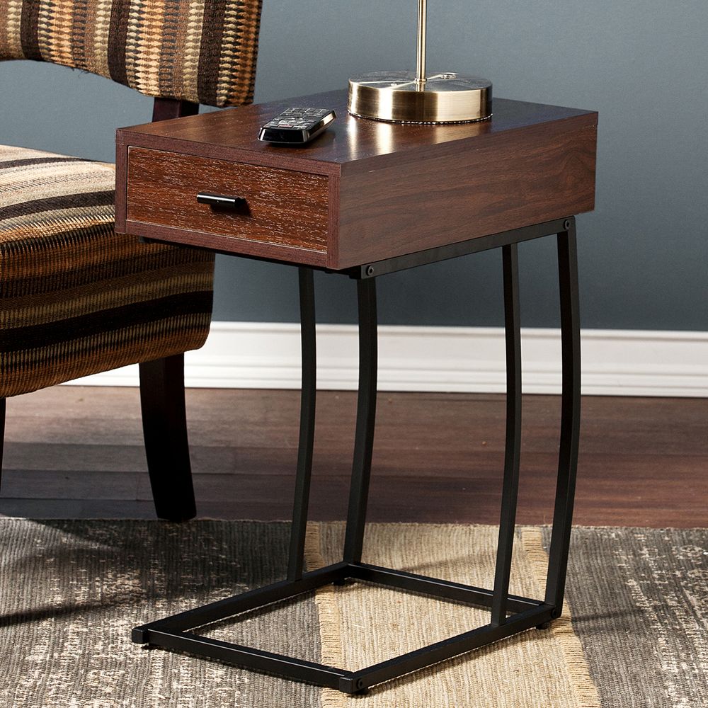 Southern Enterprises Bryson Powered Side Table