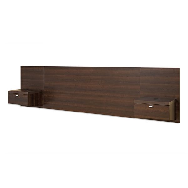 Prepac Series 9 Designer Floating Headboard King