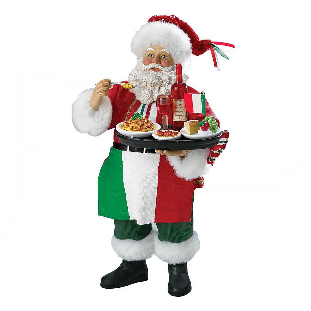 Kurt Adler Italian Santa Musical Christmas Decor