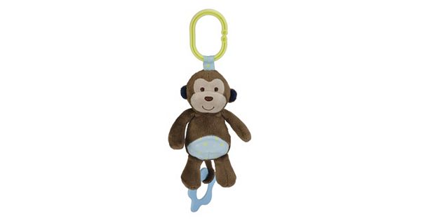 Carter's Chime & Chew Monkey Teething Toy
