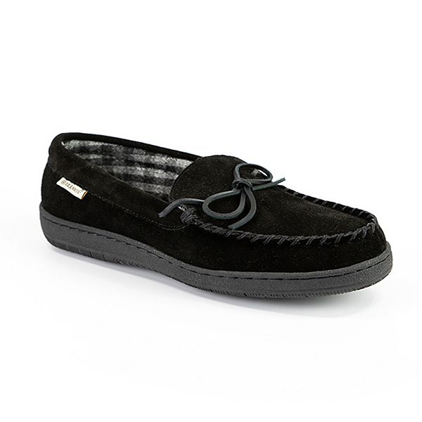 Hideaways by L.B. Evans Marion Suede Men's Moccasin Slippers