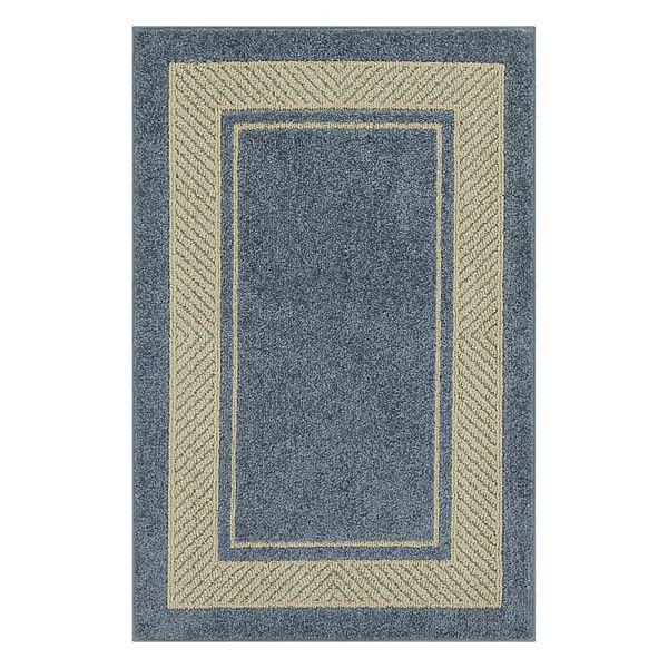 Sonoma Goods For Life® Estate Border Area & Washable Throw Rug - Blue ...