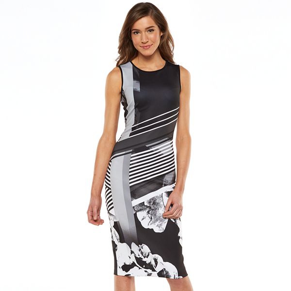 Apt. 9® Scuba Midi Sheath Dress - Women's