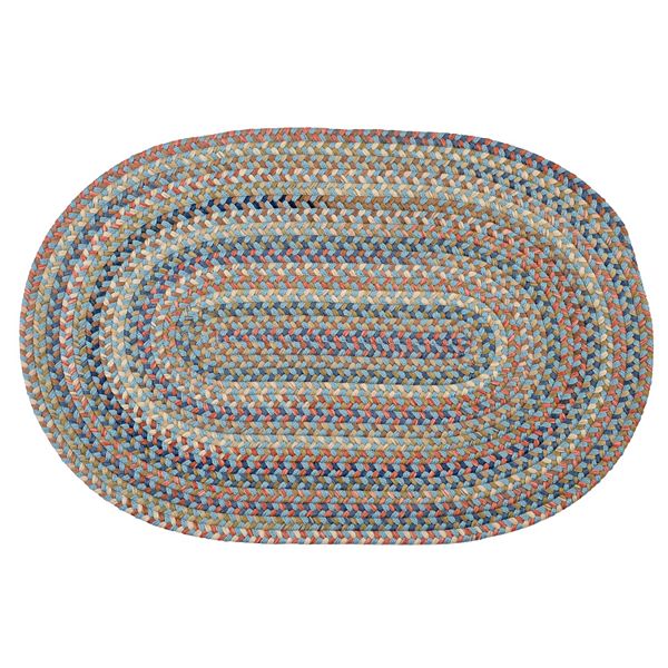 Colonial Mills Color-Dyed Braided Reversible Rug