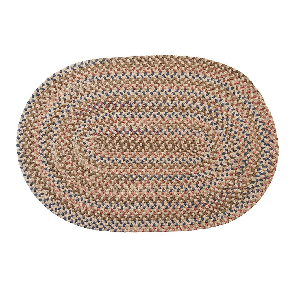 Colonial Mills Color-Dyed Braided Reversible Rug