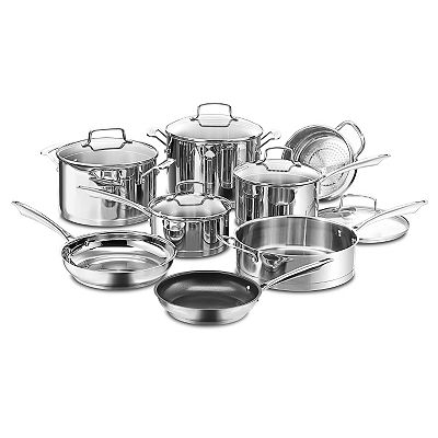 Cuisinart 13 pc. Professional Stainless Steel Cookware Set