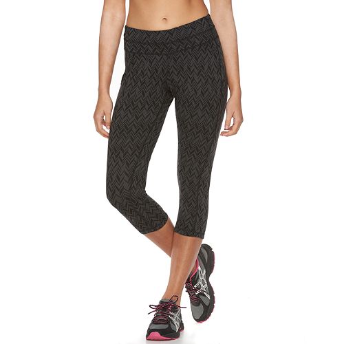 Womens Tek Gear® Core Lifestyle Capri Yoga Leggings
