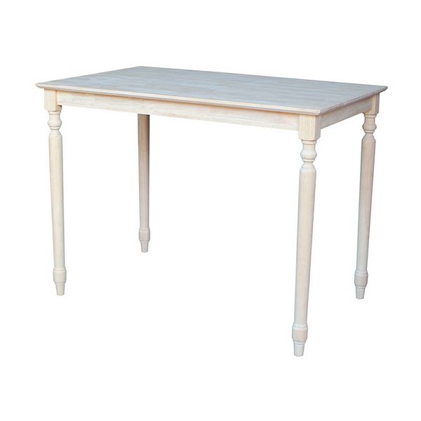 International Concepts 36" Finial-Style Dining Table