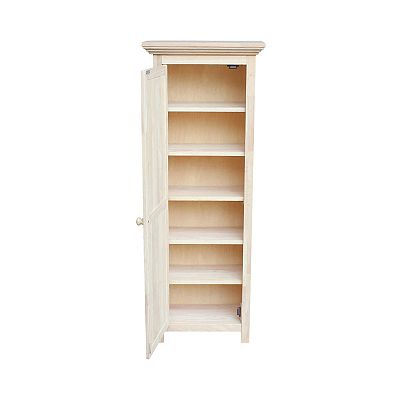 International Concepts Unfinished 6 Shelf Storage Cabinet