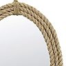 Stonebriar Collection Rope Oblong Wall Mirror