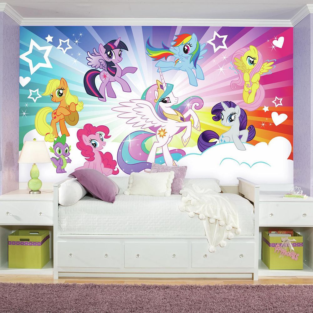 My Little Pony Cloud Mural Wall Decal