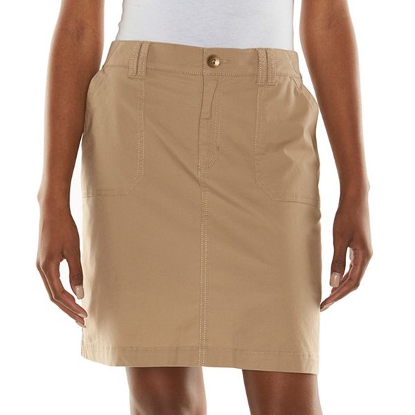 Croft & Barrow® Twill Utility Skort - Women's