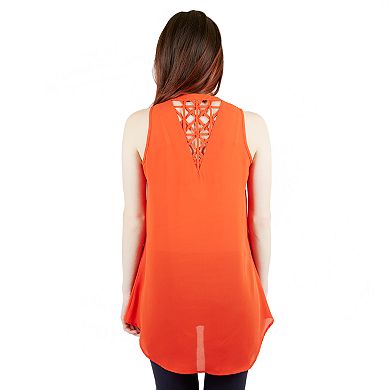 IZ Byer Lattice-Back Top - Juniors