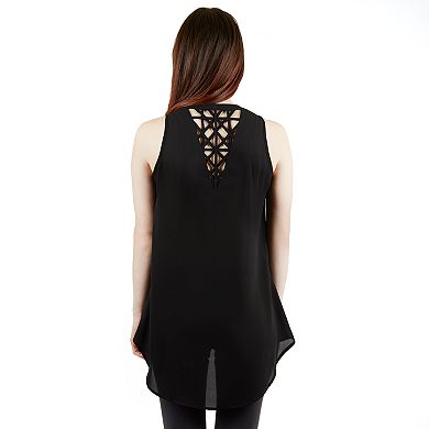IZ Byer Lattice-Back Top - Juniors