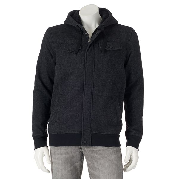 Men's Tony Hawk Hooded Military Jacket