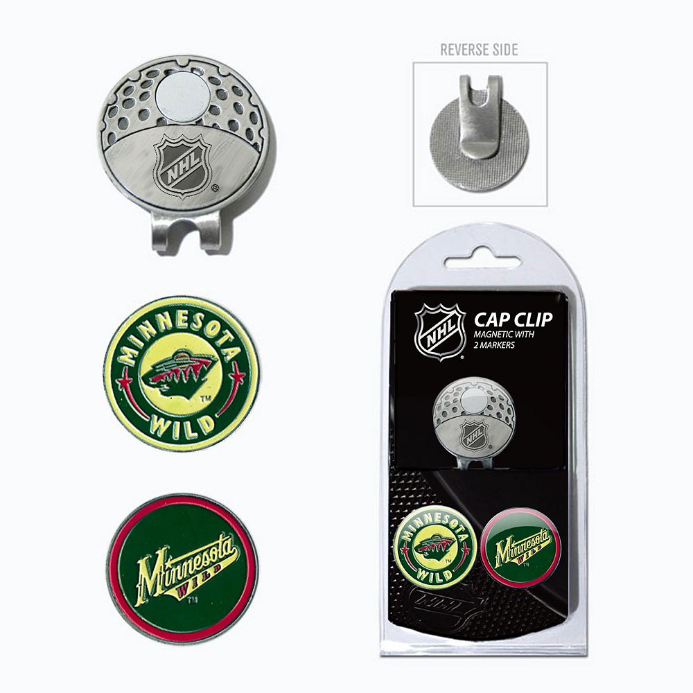 Team Golf Minnesota Wild Cap Clip & Magnetic Ball Markers