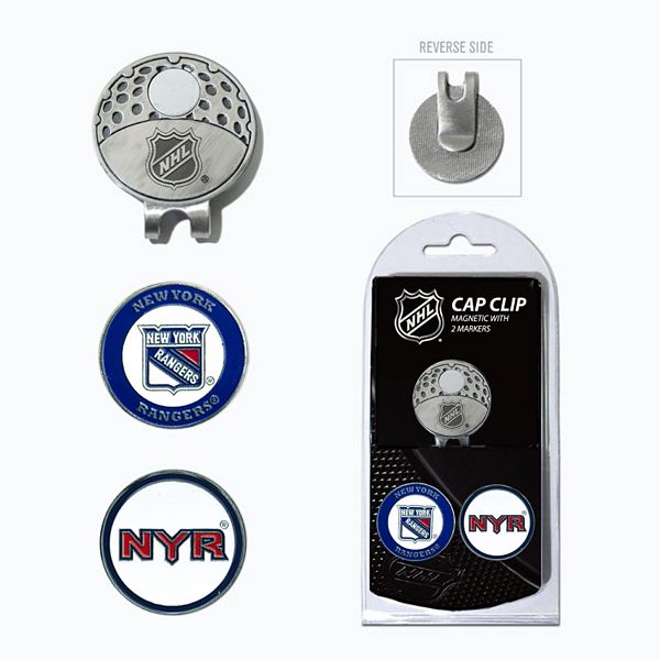 Team Golf New York Rangers Cap Clip & Magnetic Ball Markers