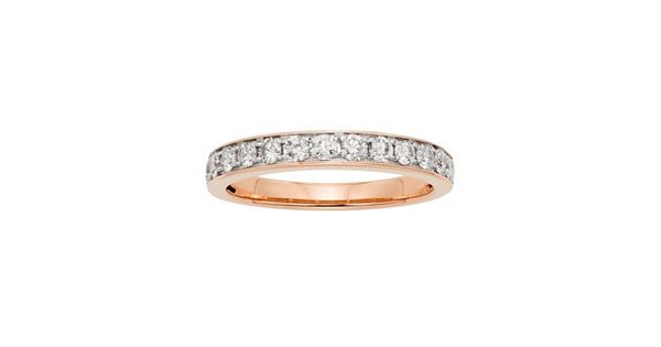 1/2 Carat T.W. IGL Certified Diamond 14k Gold Wedding Ring