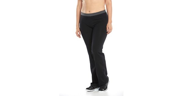 Plus Size Tek Gear® Shapewear Bootcut Workout Pants