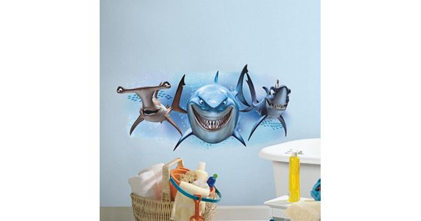 Disney / Pixar Finding Nemo Sharks Peel & Stick Giant Wall Decals