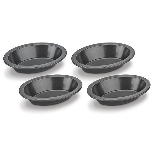 Cuisinart 4-pc. Nonstick Mini Oval Pie Pan Set