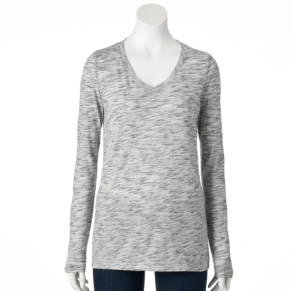 Sonoma Goods For Life® Essential V-Neck Tee - Women's