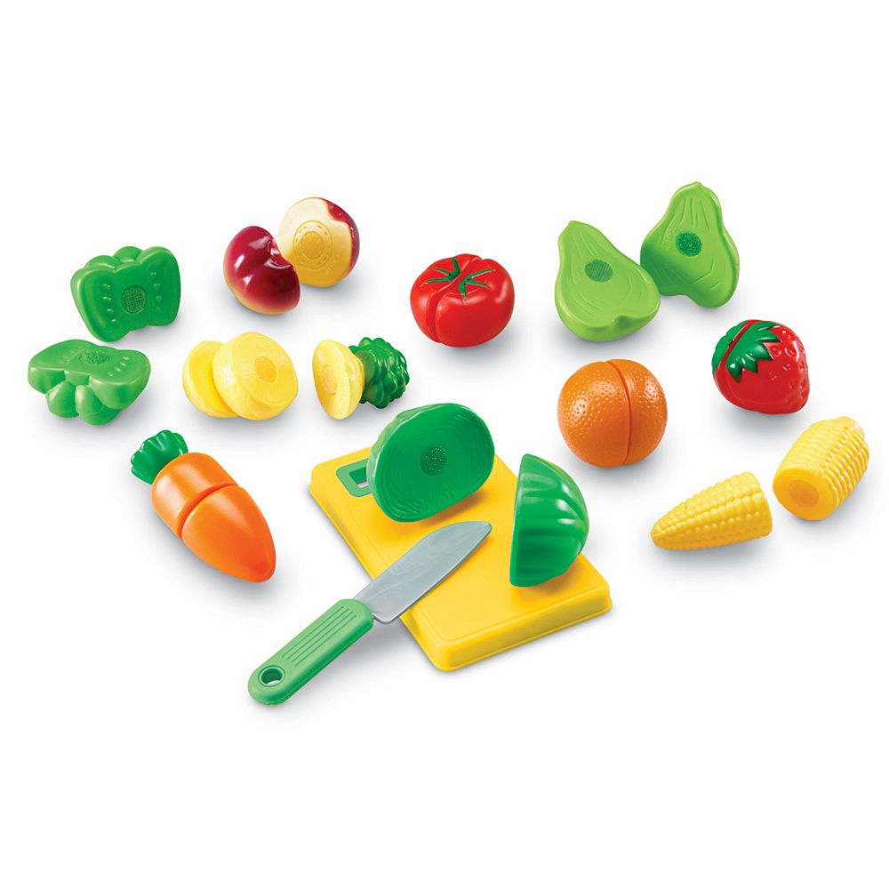 Learning Resources Pretend & Play Sliceable Fruits & Veggies