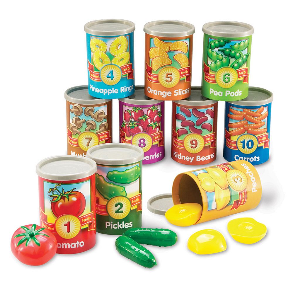1 to 10 Counting Cans Sorter Set by Learning Resources