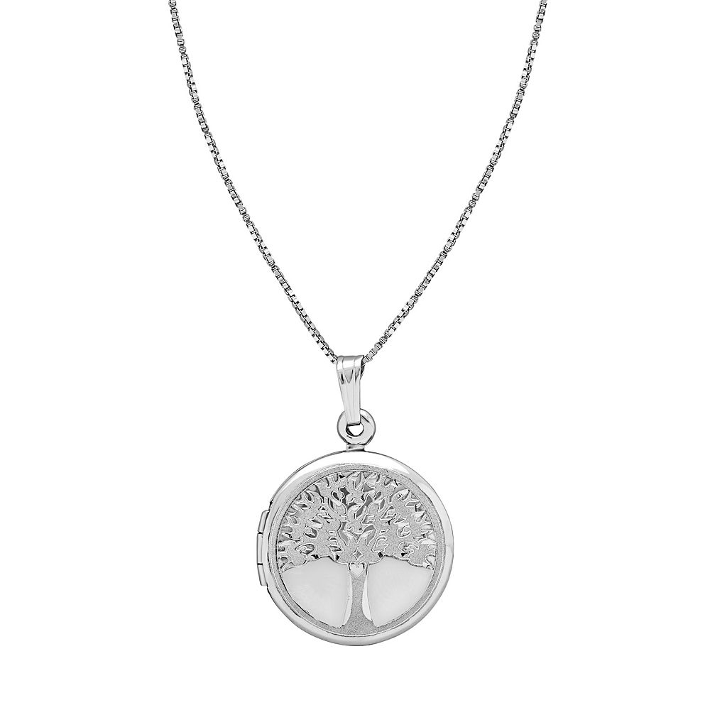 Treasured Moments Sterling Silver Family Tree Locket