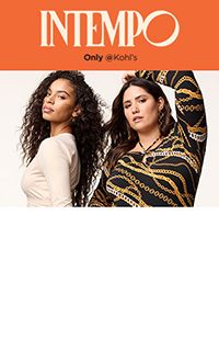 Plus Size INTEMPO™ Printed Border Pants
