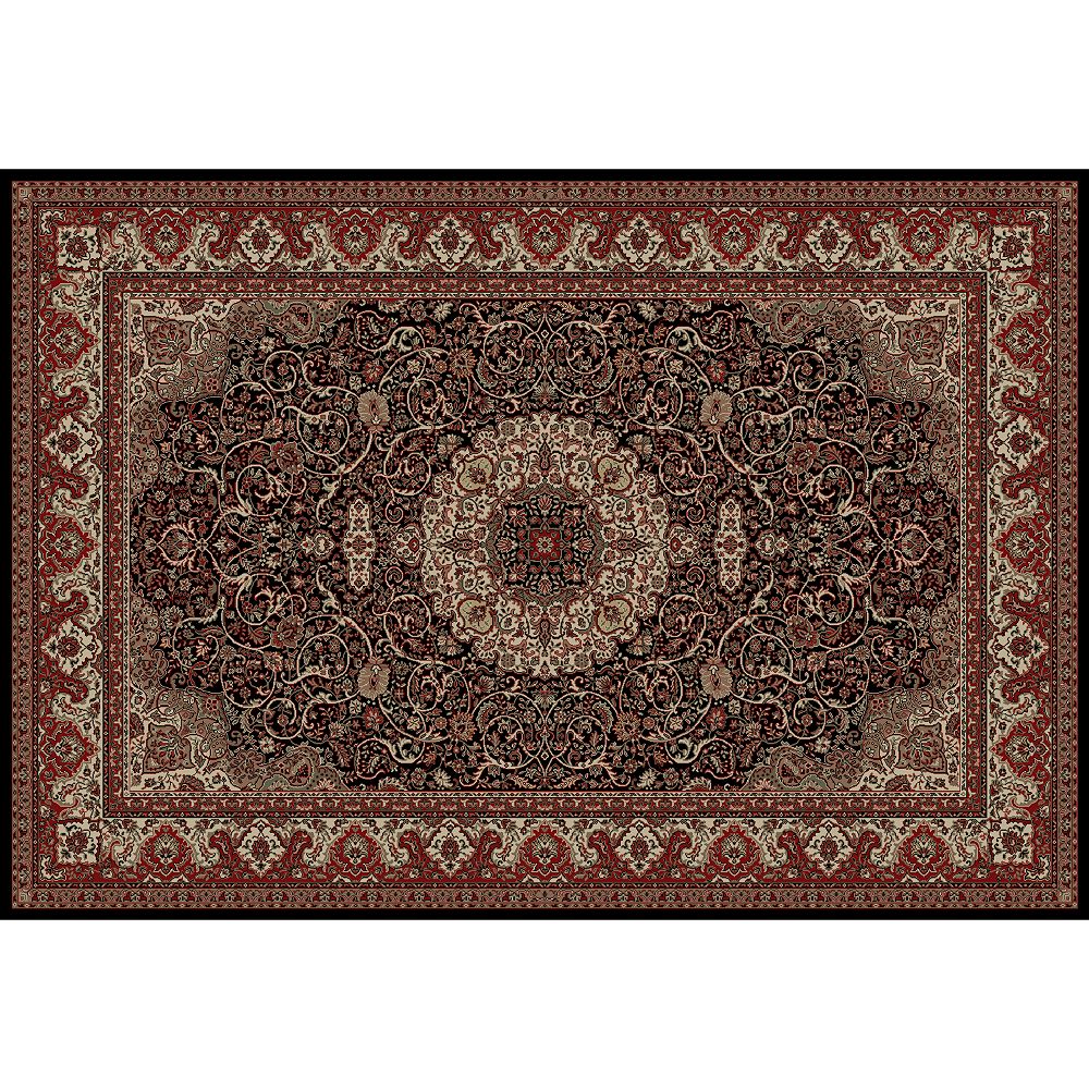 Merinos Isfahan Floral Framed Rug