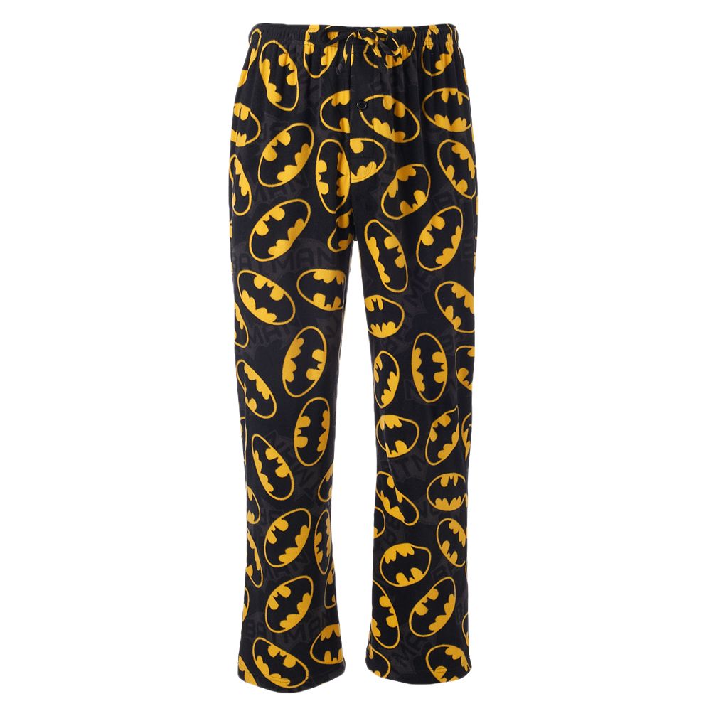 Men's DC Comics Batman Shield Microfleece Lounge Pants