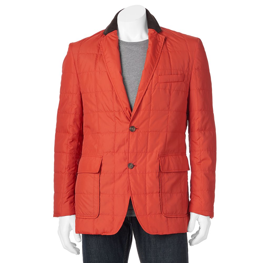 Men's Chaps Classic-Fit Puffer Blazer Jacket