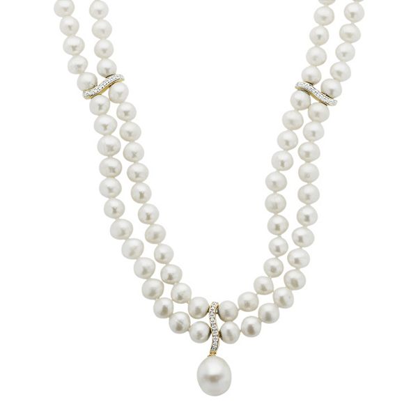 PearLustre by Imperial 14k Gold Over Silver Freshwater Cultured Pearl ... PearLustre by Imperial 14k Gold Over Silver Freshwater Cultured Pearl ...