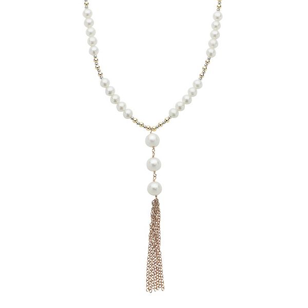 PearLustre by Imperial 14k Rose Gold Filled Freshwater Cultured Pearl ... PearLustre by Imperial 14k Rose Gold Filled Freshwater Cultured Pearl ...