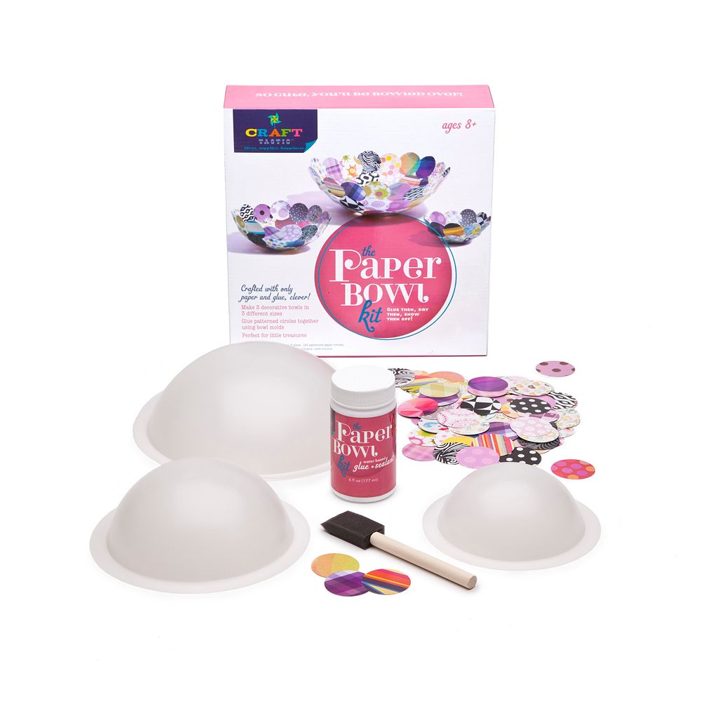 Craft-tastic Paper Bowls Kit