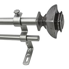 Double Rods Curtain Rods & Hardware - Window Treatments, Home Decor ...