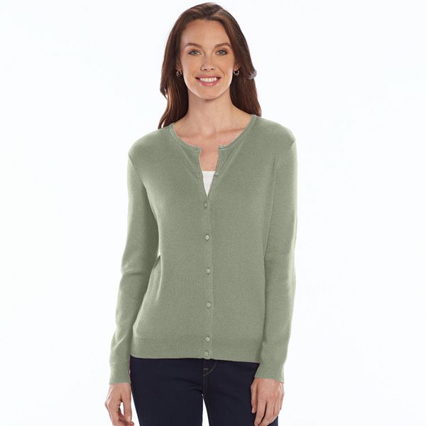 Women's Croft & Barrow® Essential Cardigan