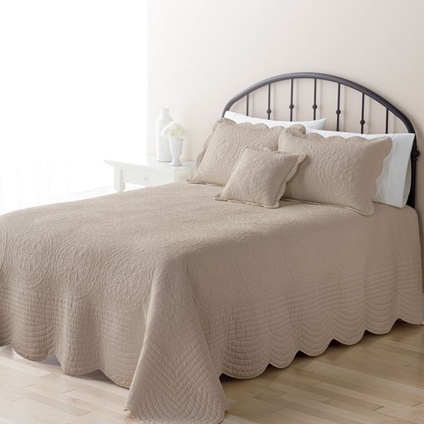 Home Classics® Mary Solid Bedspread