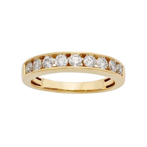 The Regal Collection IGL Certified Diamond Wedding Ring in 14k Gold (3/ ...