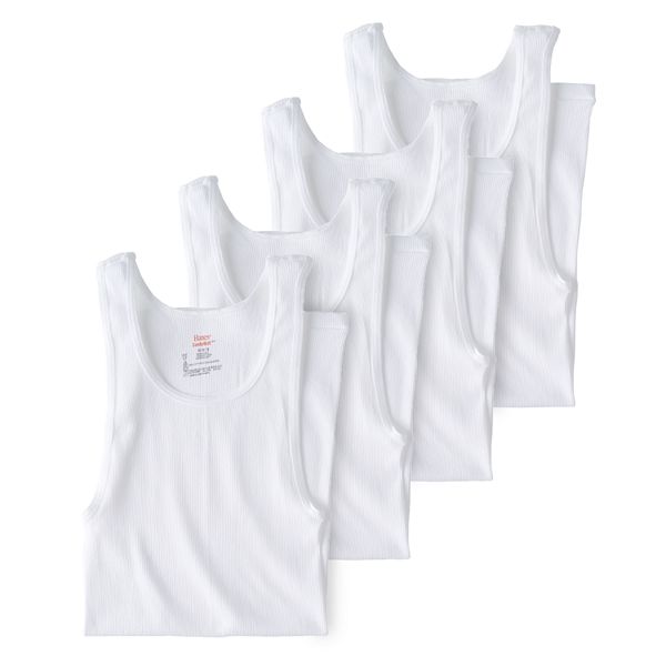 Men's Hanes® 4-pk. Tagless Tank Undershirt