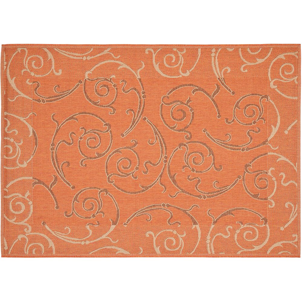 Safavieh Courtyard Scroll Indoor Outdoor Rug