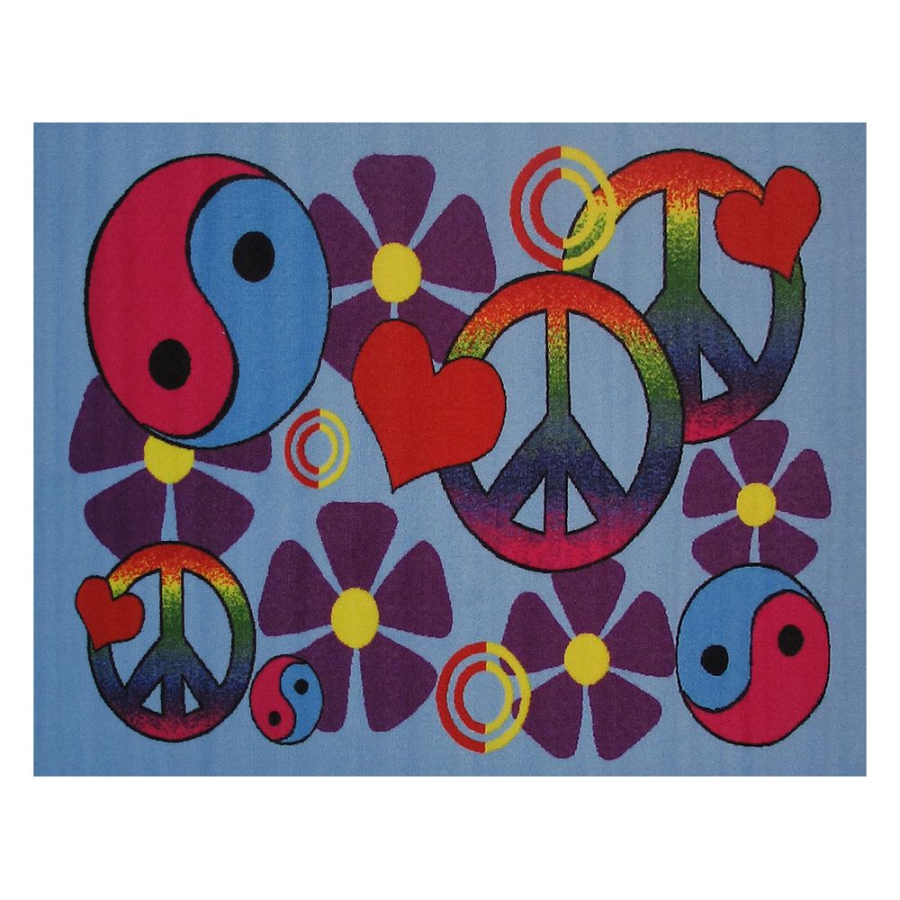 Fun Rugs Fun Time Lovely Peace Rug
