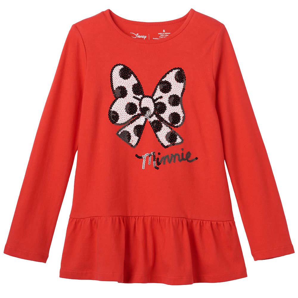 Disney's Minnie Mouse Ruffled Tunic by Jumping Beans® - Toddler Girl