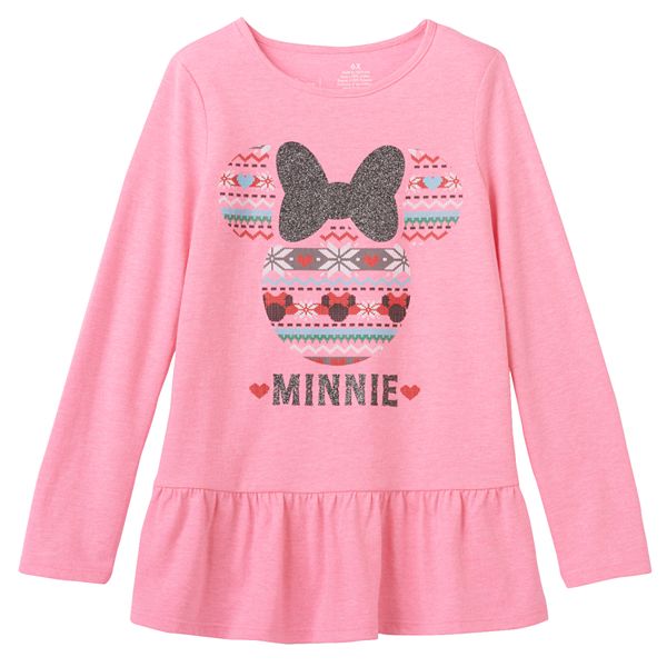 Disney's Minnie Mouse Ruffled Tunic by Jumping Beans® - Toddler Girl