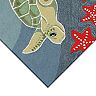 Liora Manne Frontporch Sea Turtle Indoor Outdoor Rug
