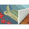 Liora Manne Frontporch Sea Turtle Indoor Outdoor Rug